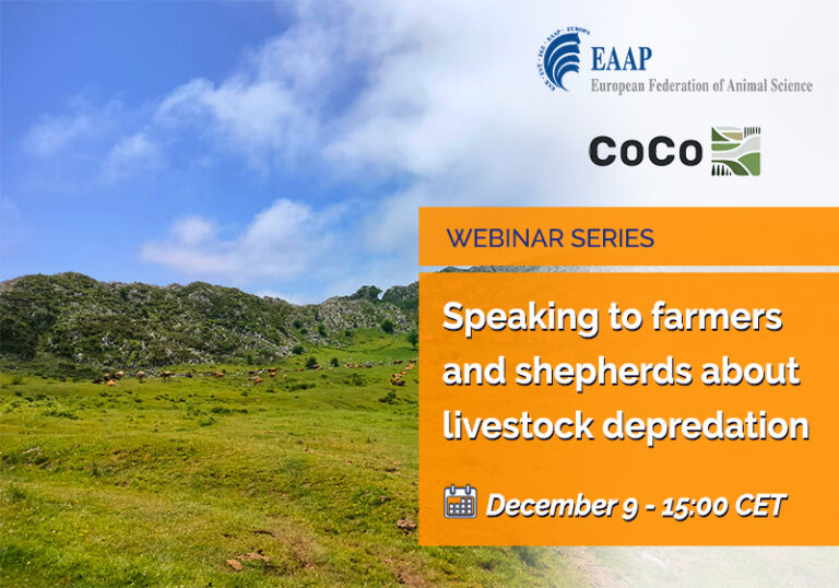 Speaking to farmers and shepherds about livestock depredation – EAAP ...